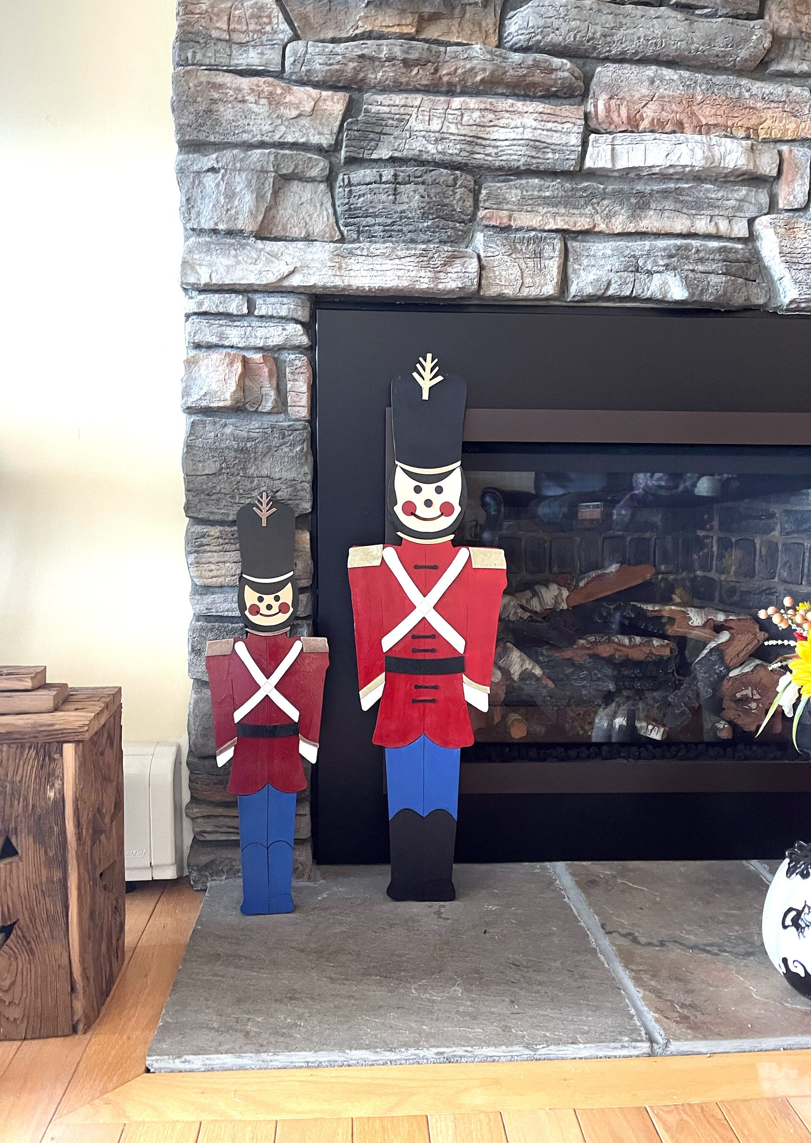 Christmas Nutcracker Porch Leaner in Multiple Sizes - Etsy