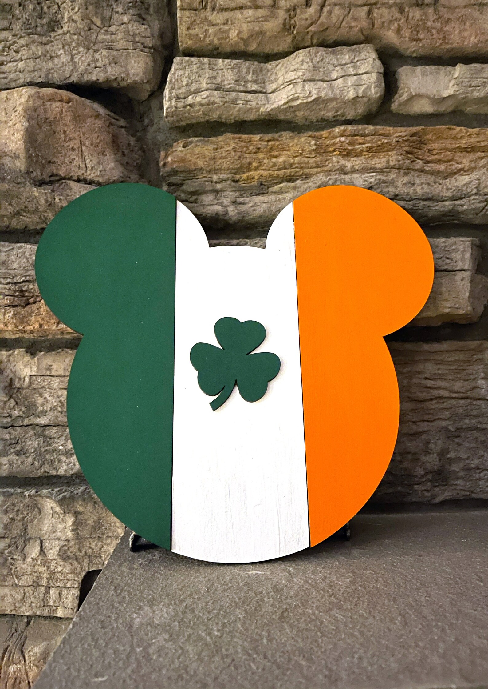 Mickey Mouse Ears Irish Flag Design Disney Celebrate your | Etsy
