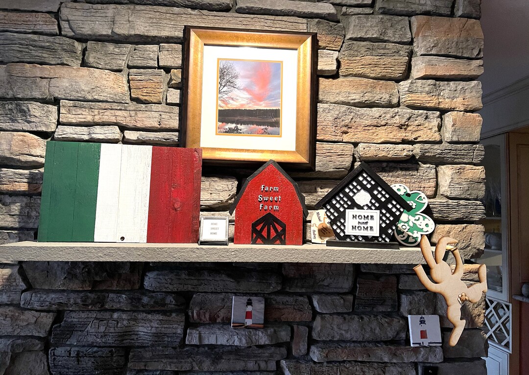 Country Flag Italy's Flag Made With Reclaimed Wood Italian, Medium Flag ...