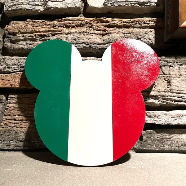 Mickey Flag Italian - Etsy