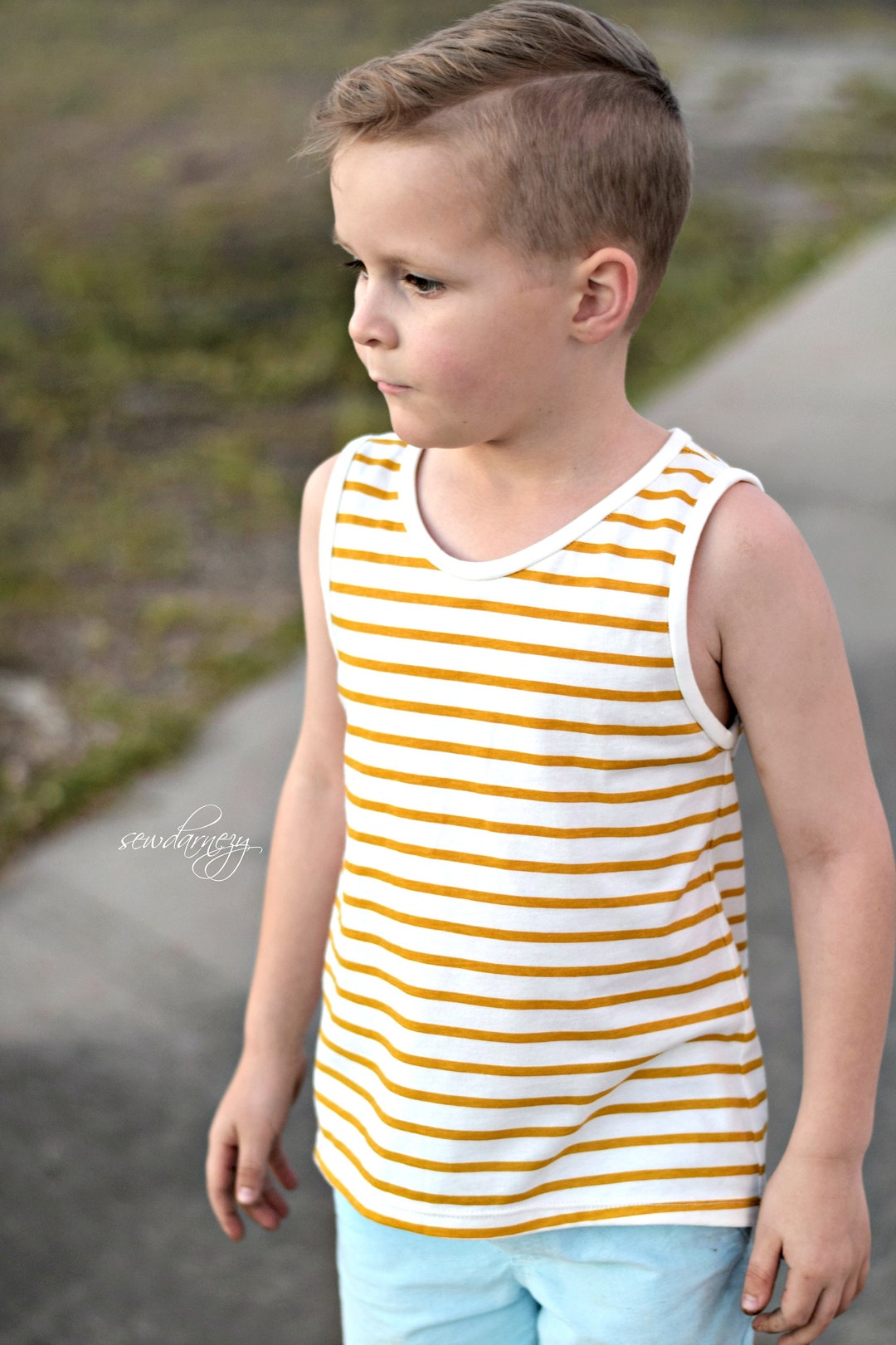 Kids Unisex Tank Top Sewing Pattern - Sizes 1-12 (PDF Pattern) - Etsy