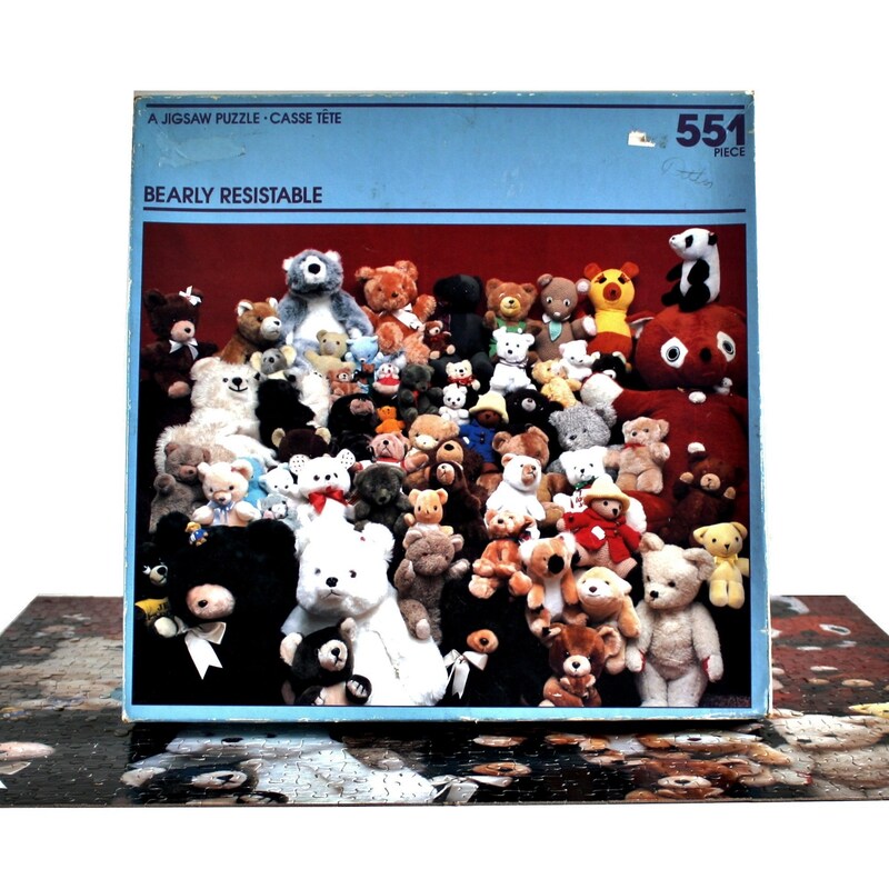Teddy Bear Jigsaw Puzzles - Etsy