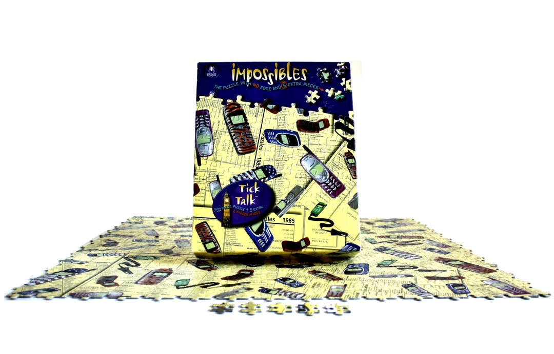 Bepuzzled Impossibles tick Talk Nokia Mobile Phone Jigsaw Puzzle 750 ...