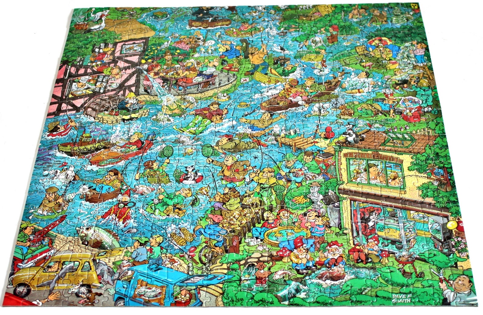World's Most Difficult Jigsaw Puzzle Fishing Edition, 500 Piece Puzzle ...