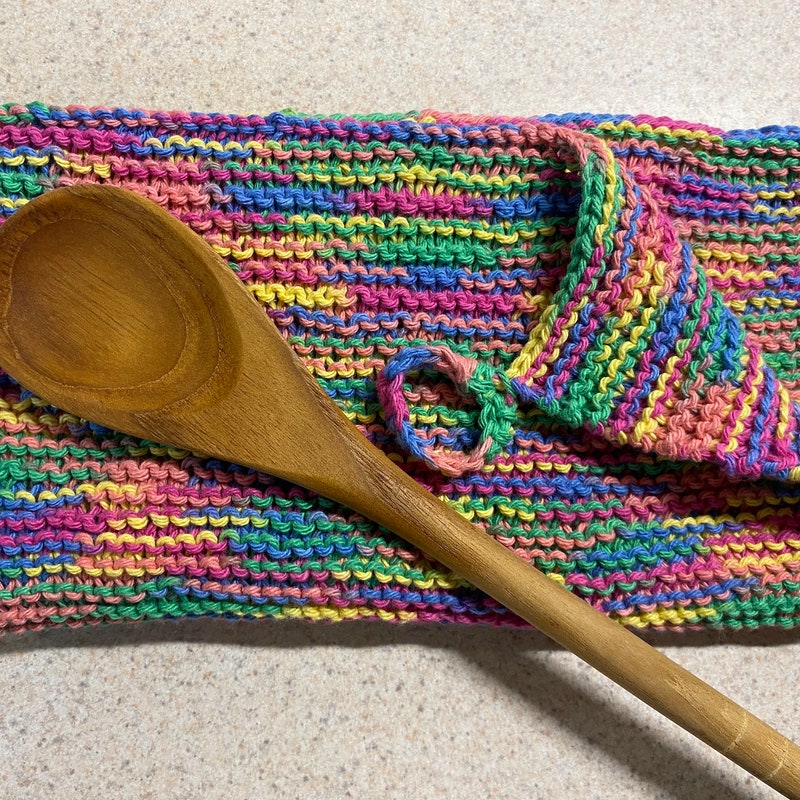 Knitted Hand Towels - Etsy