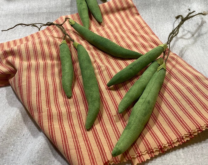 Felt Green Beans - Etsy