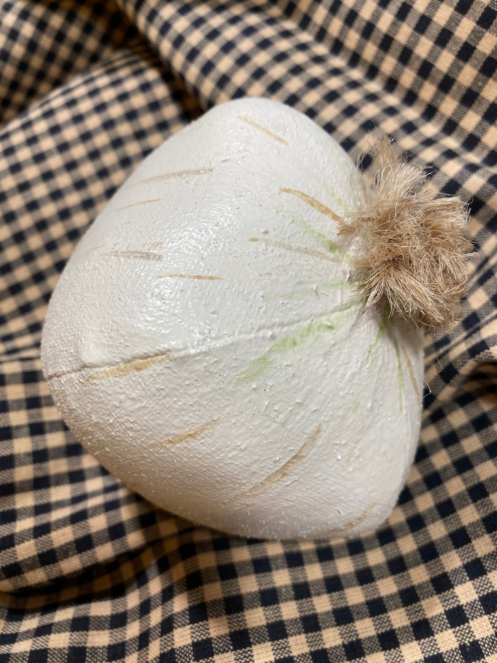 Fake Onion Handmade Fabric Onion Onion Food Prop White | Etsy