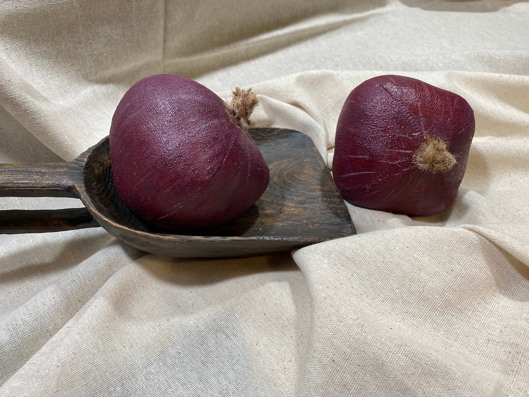 Red Onions Fake Onion Fake Vegetables Red Onion Restaurant Food Fake ...