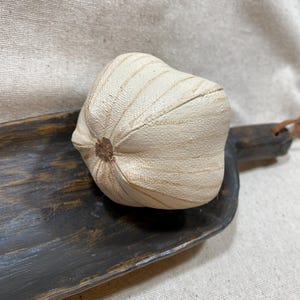 Garlic Handmade Garlic Fake Garlic Pretend Garlic Garlic Clove Fabric ...