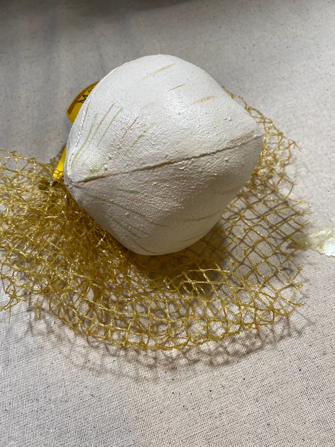 Fake Onion Handmade Fabric Onion Onion Food Prop White - Etsy