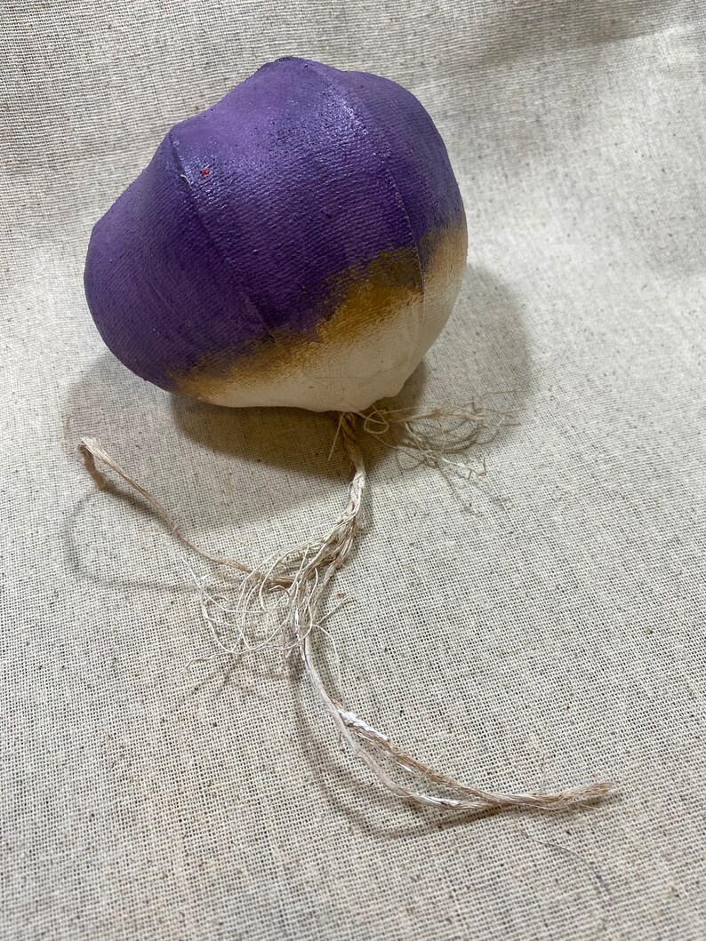 Turnips Fake Fabric Turnips Fake Turnip Fake Vegetables - Etsy