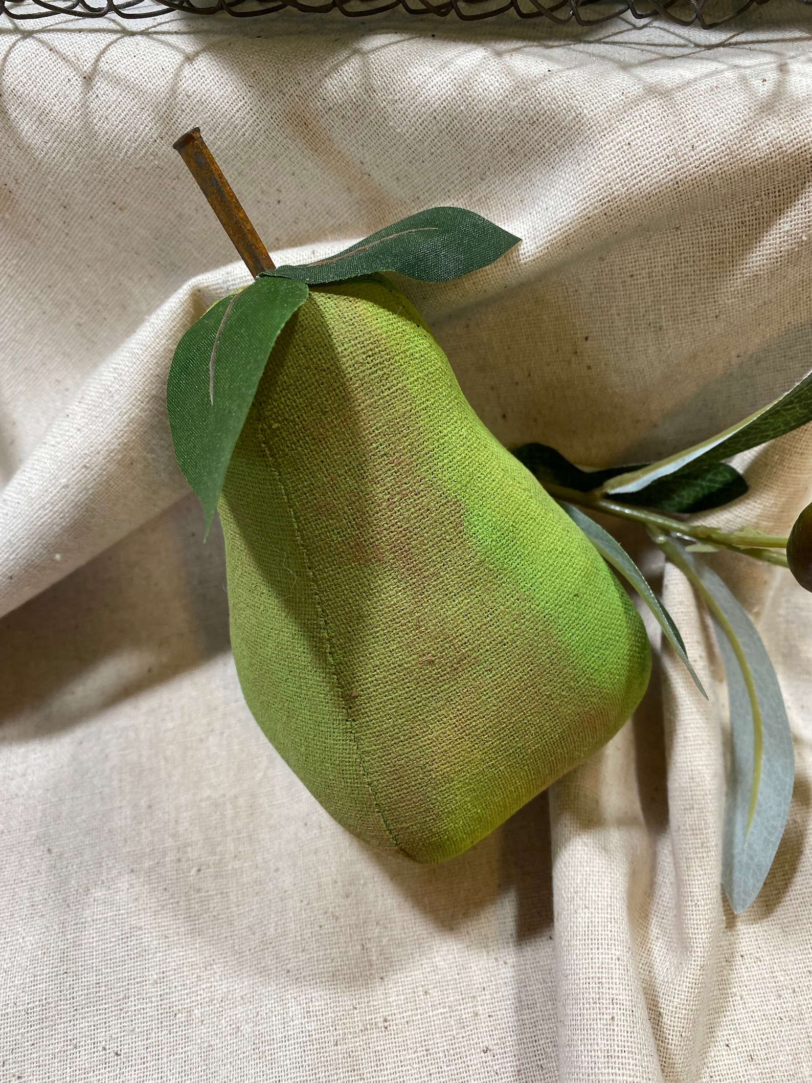 Green Pears Fake Green Pears Artificial Green Pears - Etsy