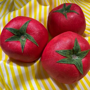Tomato, Tomatoe, Handmade Fake Tomatoes, Kitchen Props, Farmhouse ...