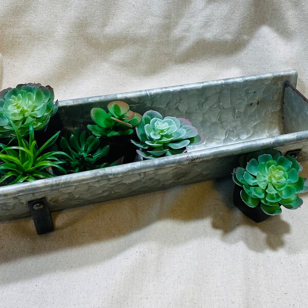 Rustic Planter Box - Etsy
