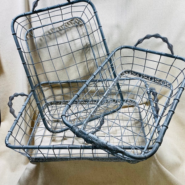 Wire Basket - Etsy