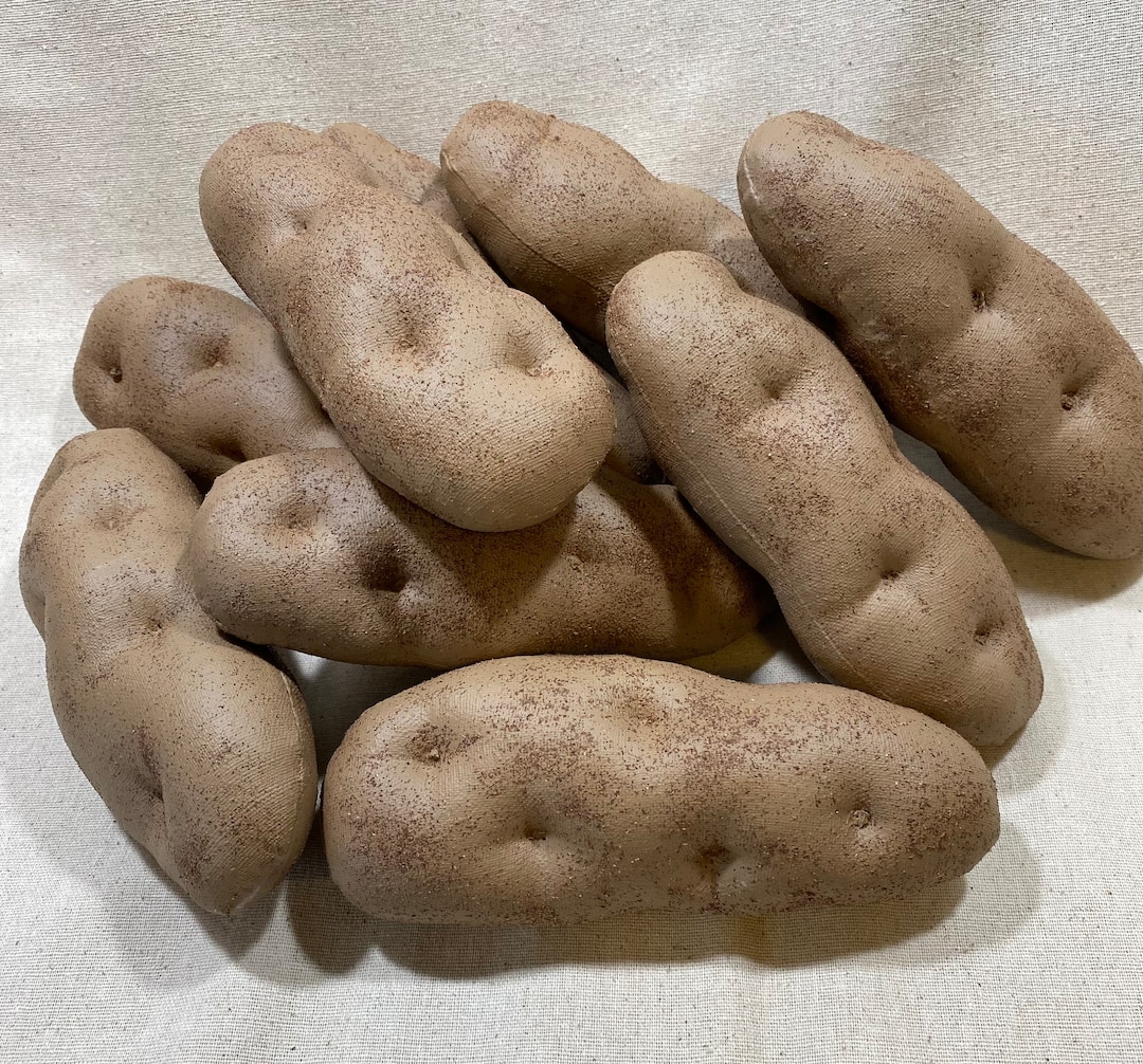 Handmade Potatoe, Potatoes Spuds Fake Food Fake Potato Food Props ...