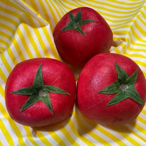Tomato Tomatoe Handmade Fake Tomatoes Kitchen Food Farmhouse Food Fake ...