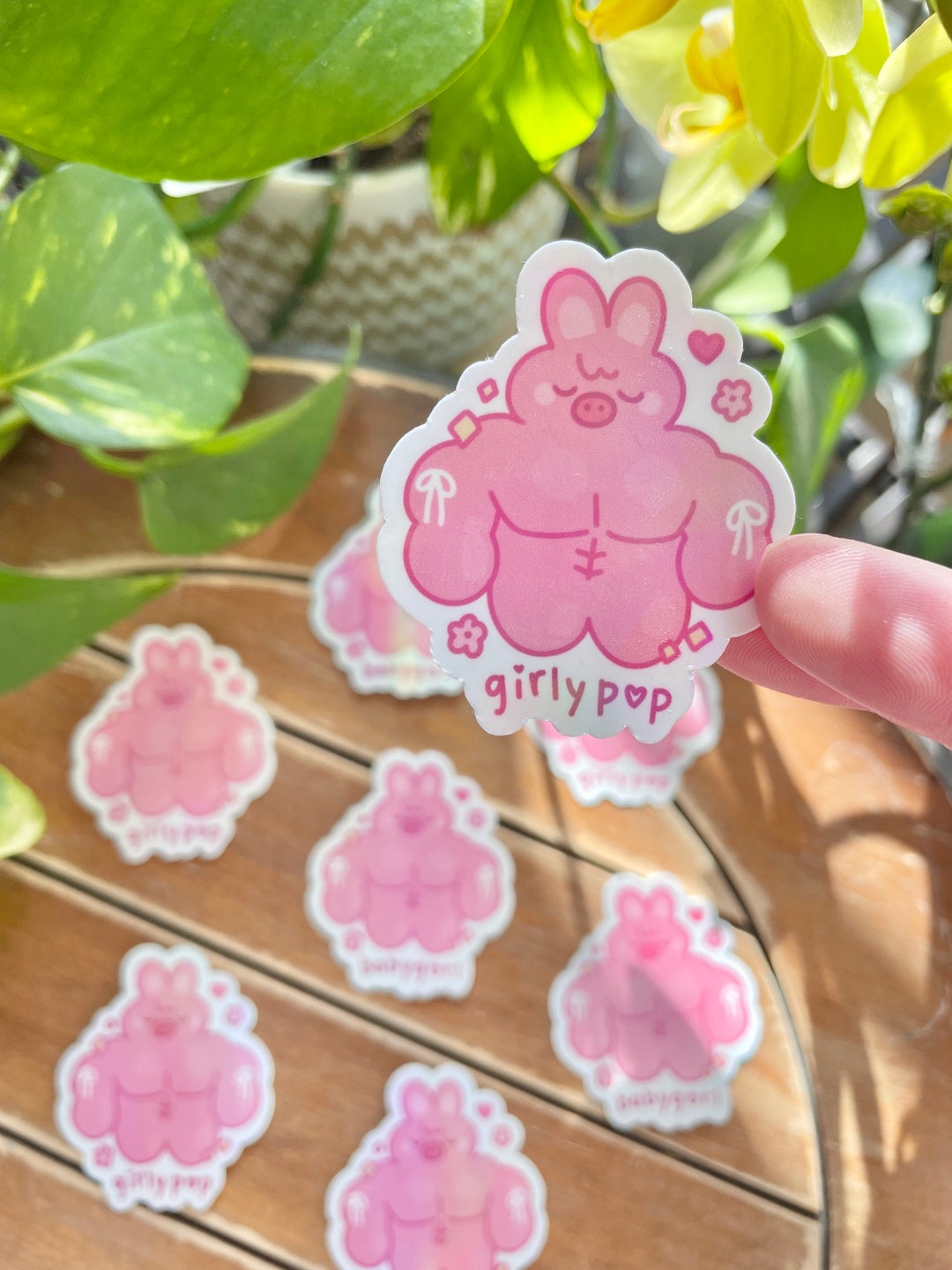Buff Dwaekki Changbin Girlypop Babygorl Sticker - Etsy