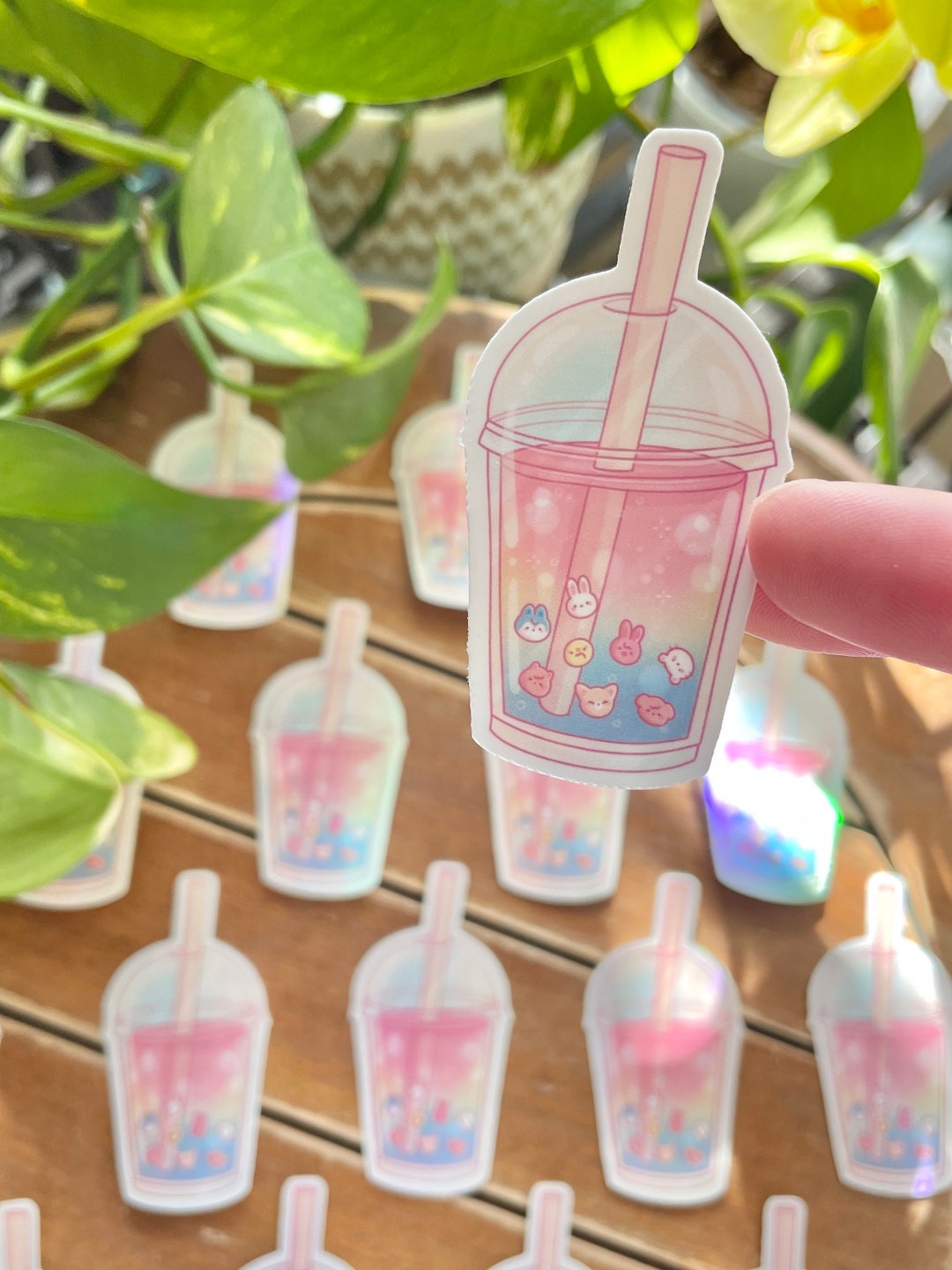 Stray Kids Skzoo Boba Sticker - Etsy