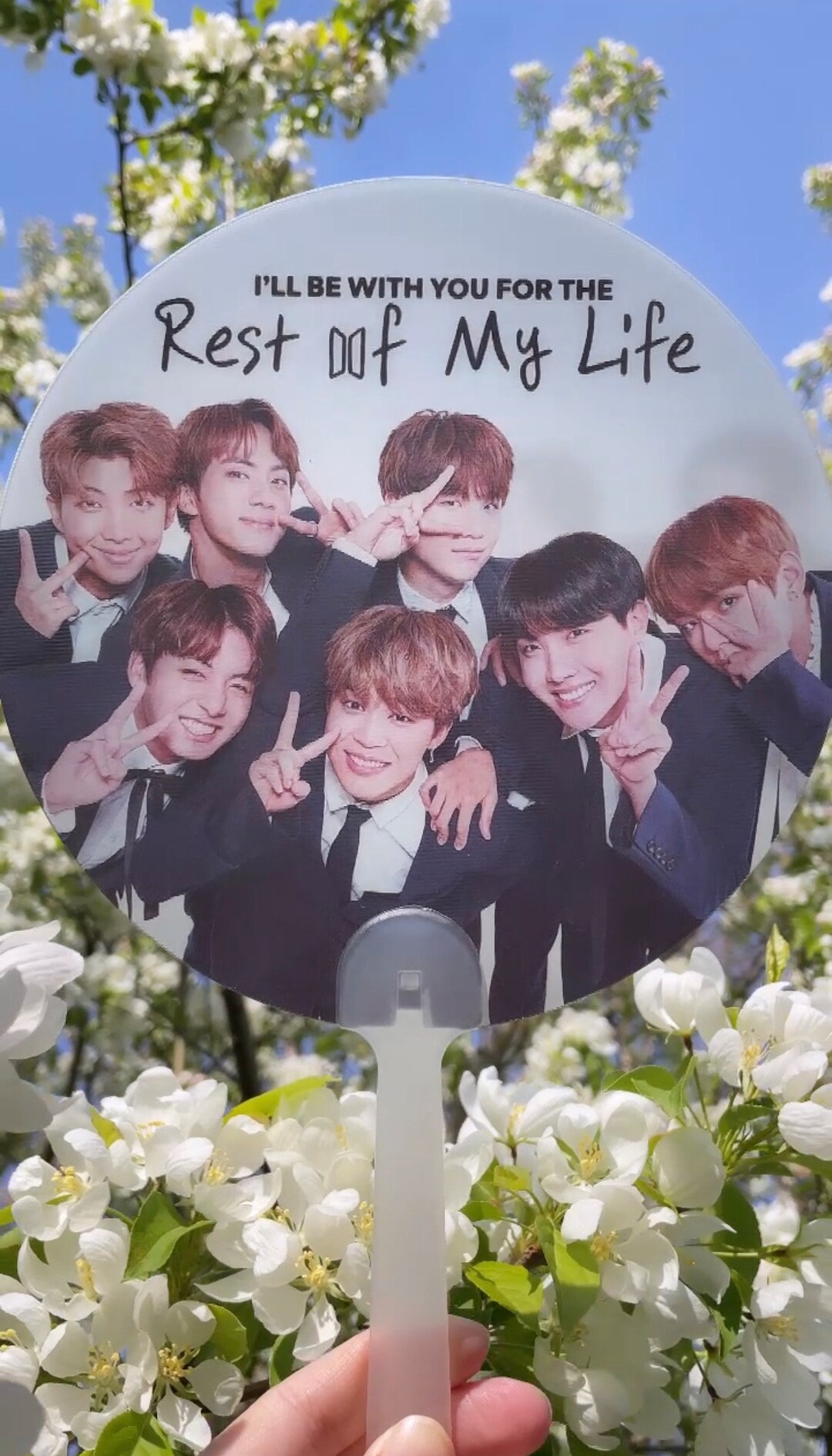 BTS Picket Hand Fan - Etsy