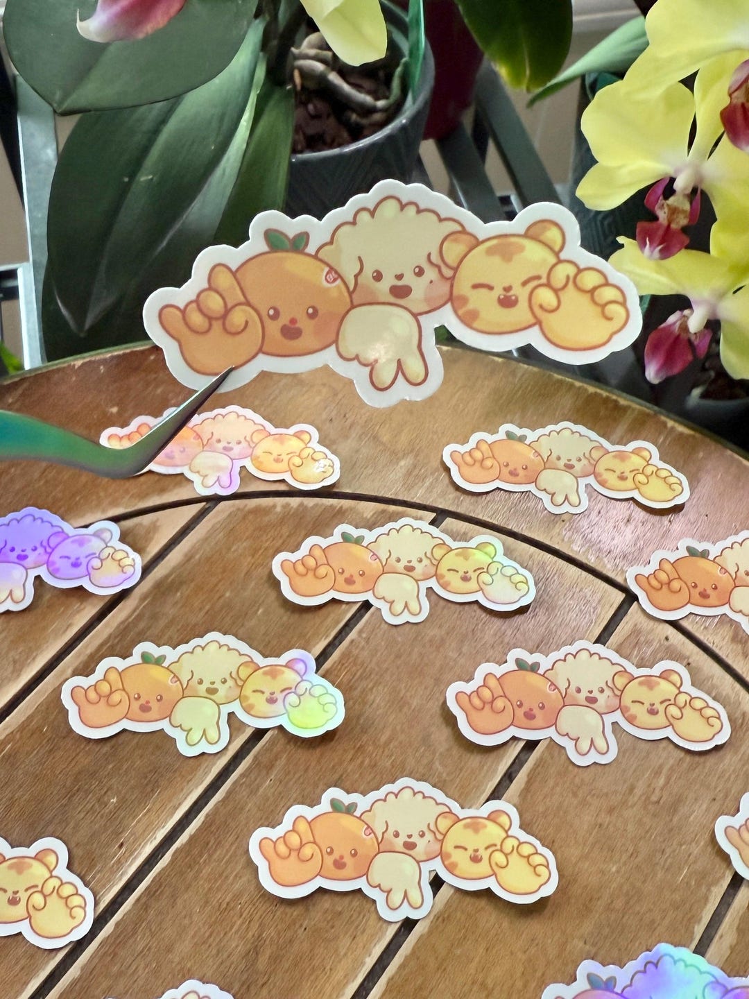 BSS Booseoksoon Hand Signs Sticker - Etsy