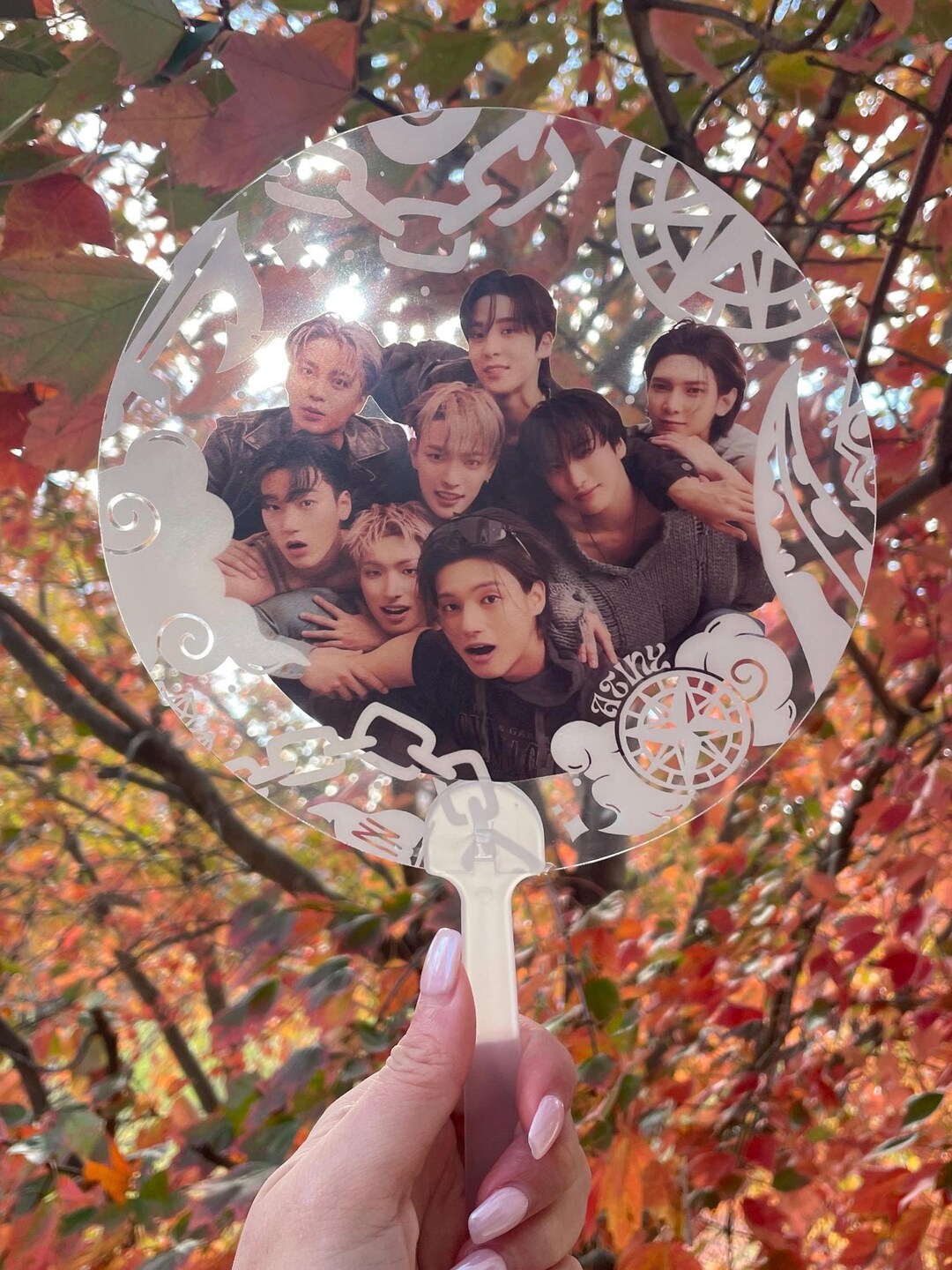 Ateez Picket Hand Fan - Etsy