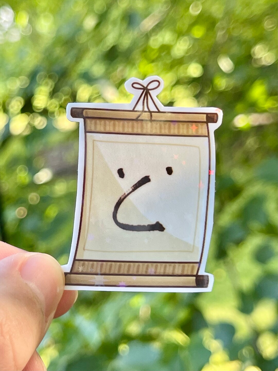 Bang PD Scroll Sticker - Etsy