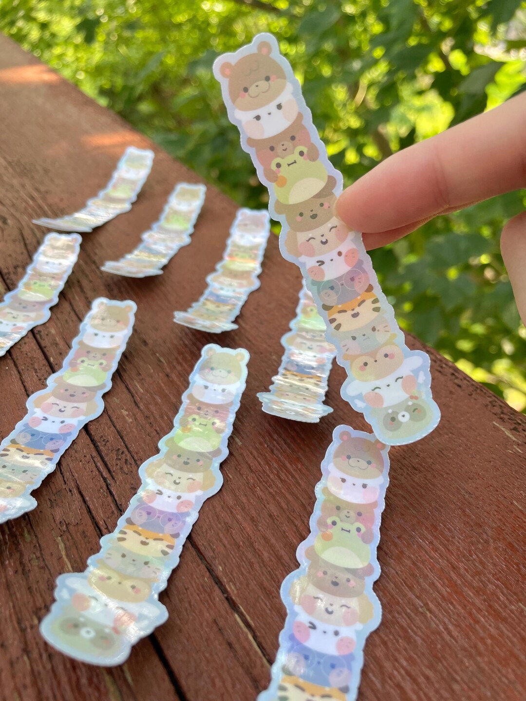 Seventeen Animals Stack Sticker - Etsy