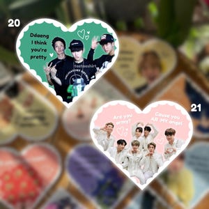 BTS Valentine Cards - Etsy