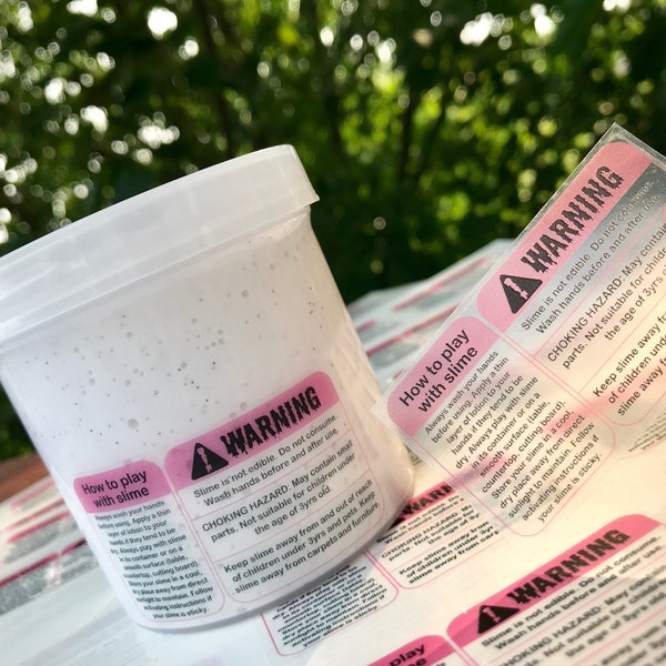 Slime Stickers - Etsy