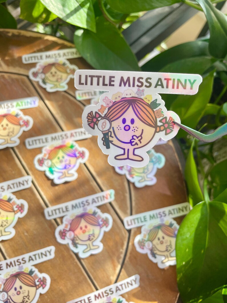 Little Miss Ateez Atiny Sticker - Etsy