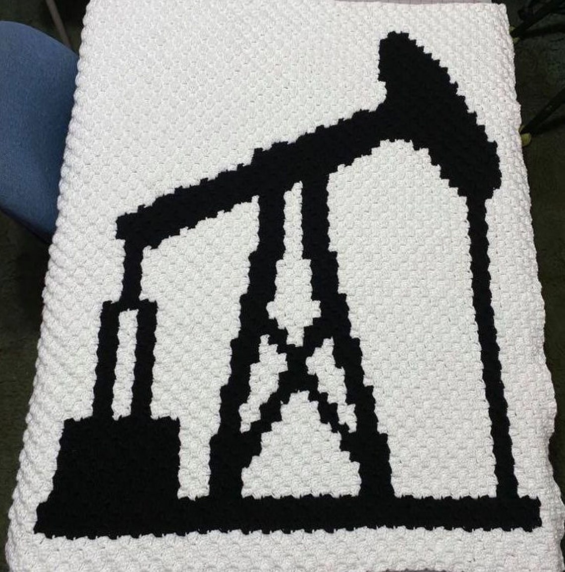 C2C Crochet Oilfield Pumpjack Pattern - Etsy