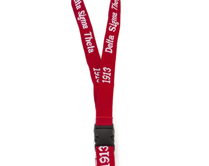 Yard Favorite Delta Sigma Theta Lanyard - Etsy