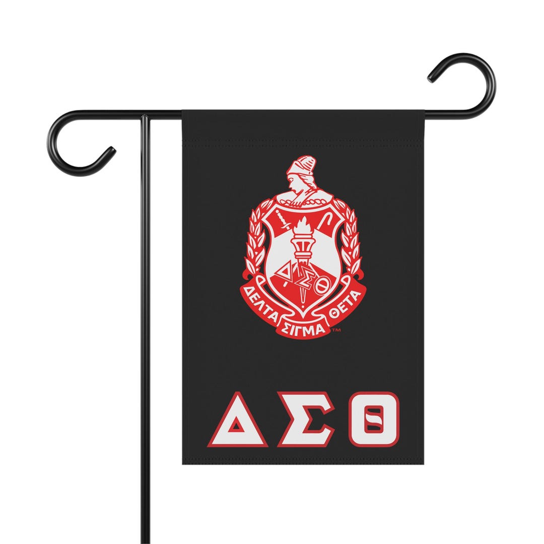 Delta Sigma Theta Sorority Flag: Garden, House, Party Decor - Etsy