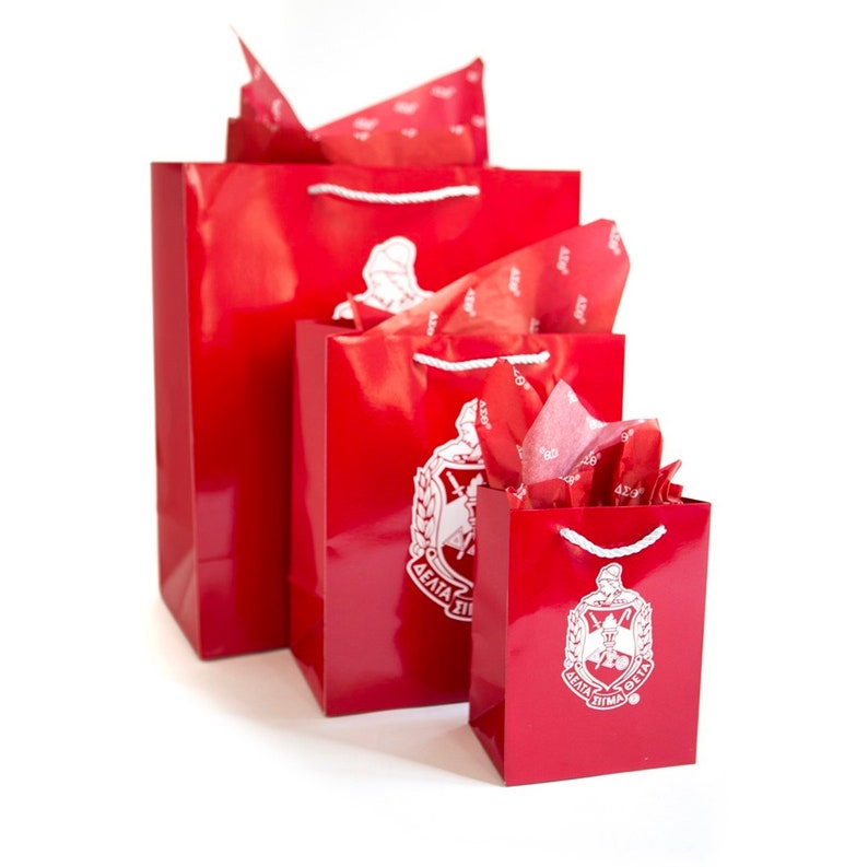 Delta Sigma Theta Gift Bag Set: Crossing & Initiation Gift - Etsy