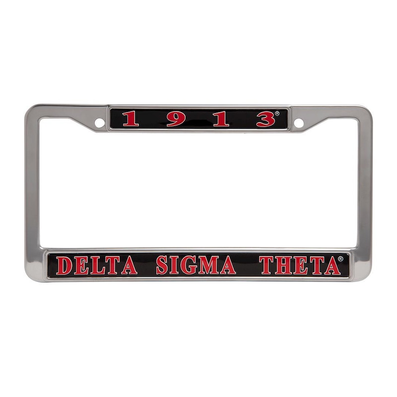 Delta Sigma Theta Sorority License Plate - Etsy