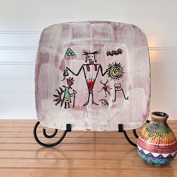 Native American Pottery Plates - Etsy