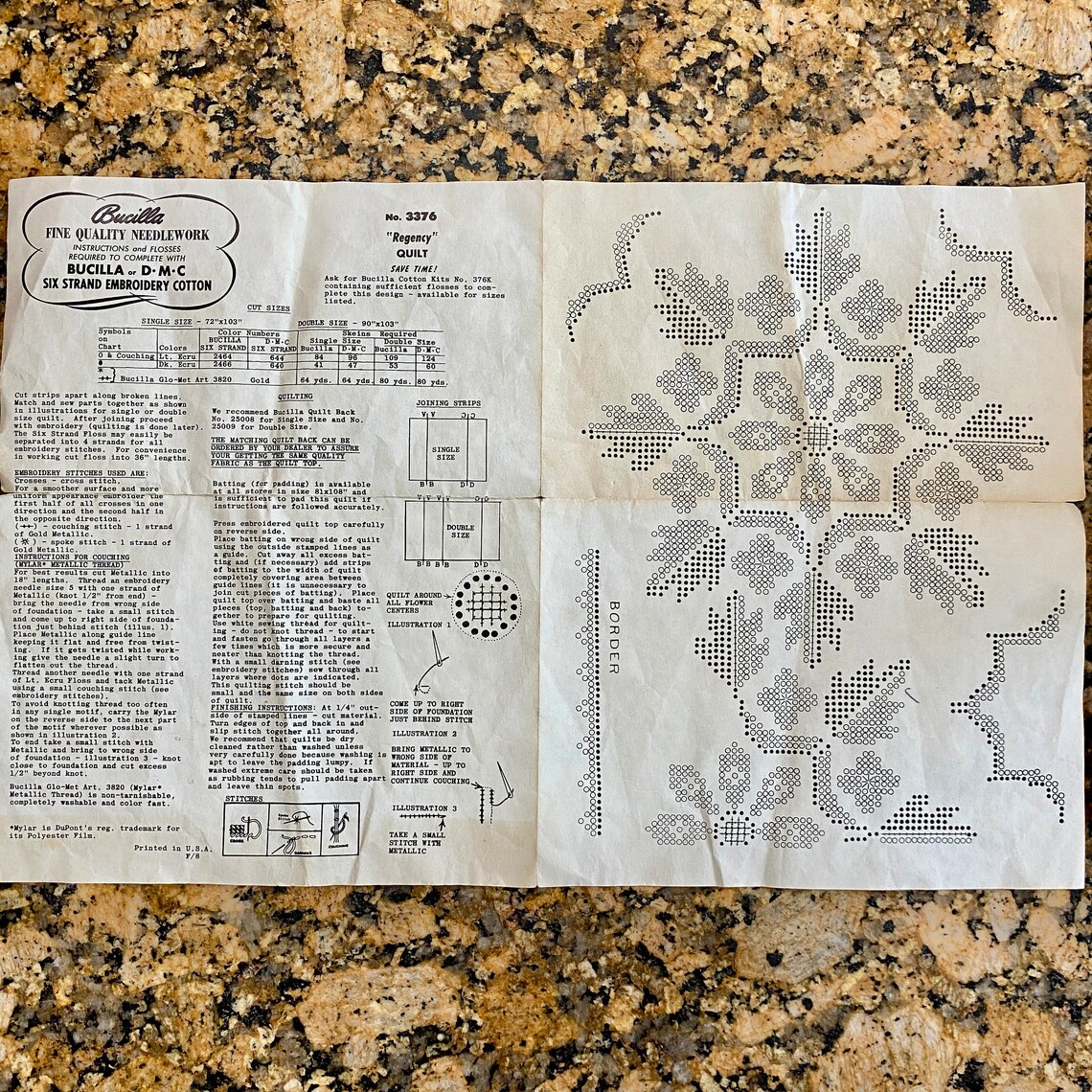 Vtg BUCILLA regency Jiffy Cross Stitch Embroidery - Etsy