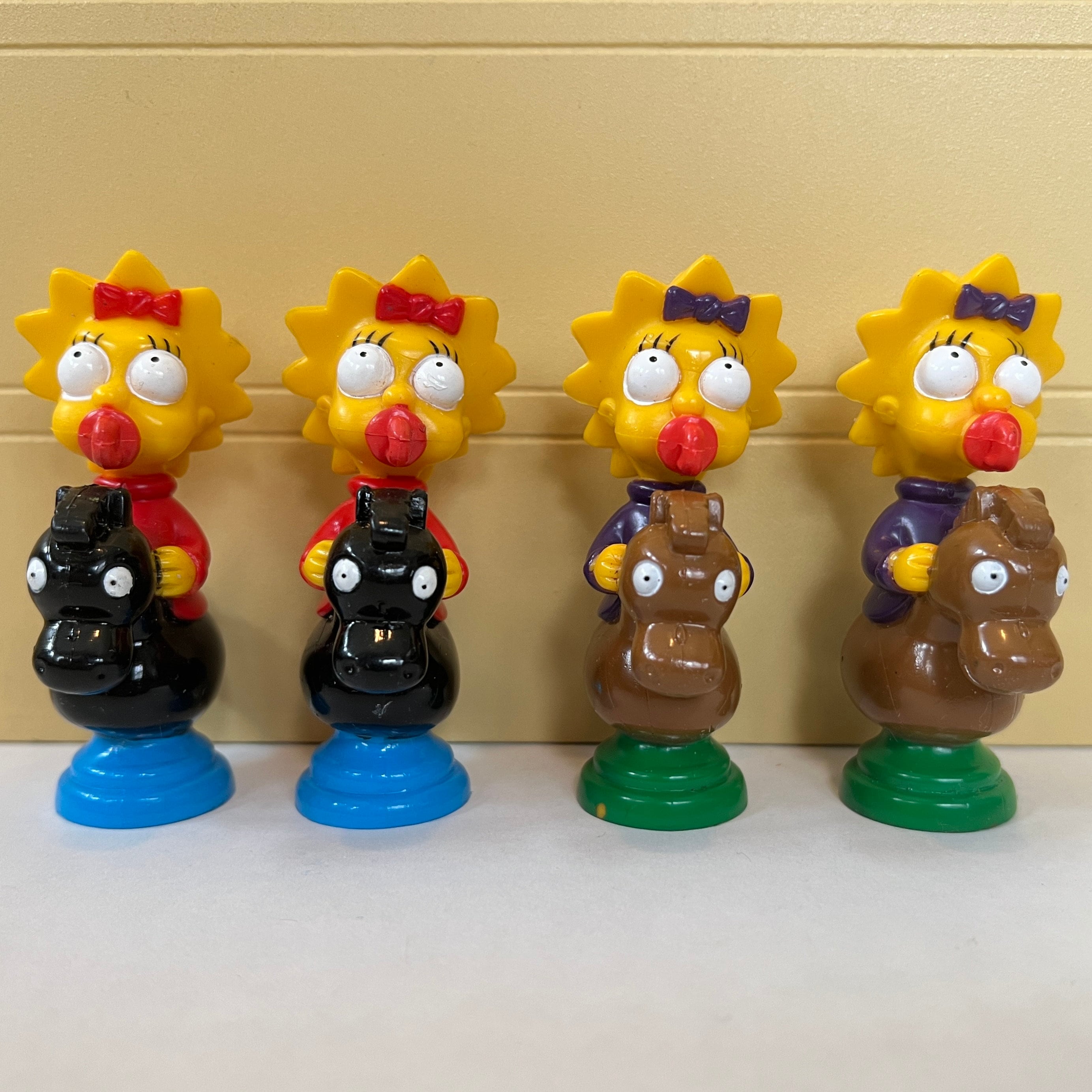 1992 SIMPSONS CHESS PIECES 3D You Pick Replacement Purple or - Etsy