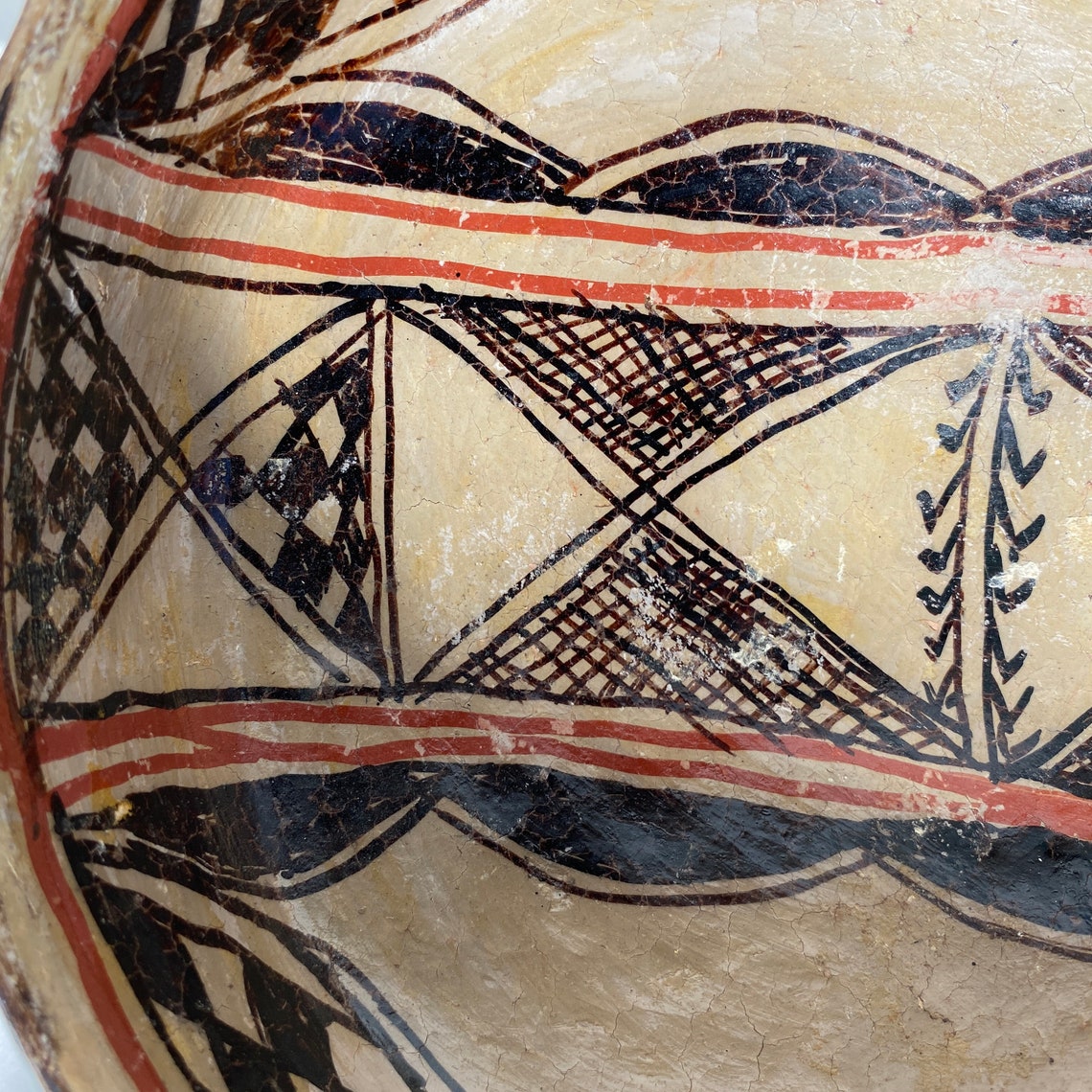 Antique AFRICAN Clay Bowl Berber Kabyle Ideggi Pottery | Etsy