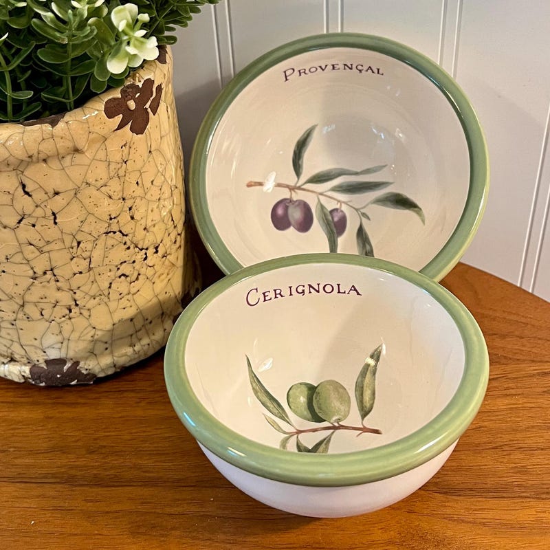 Ceramic Olive Bowls - Etsy