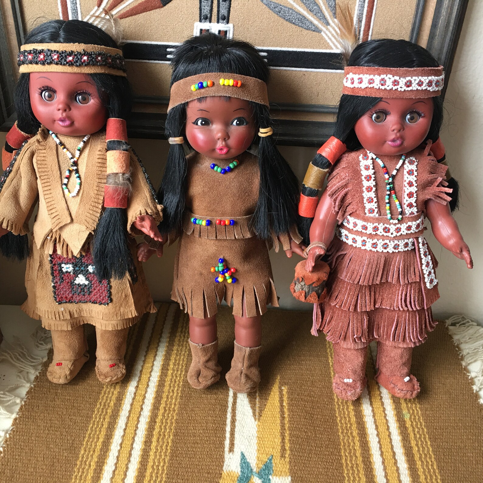 Vintage 11 Native Canadian Doll Native Eskimo/inuit by | Etsy