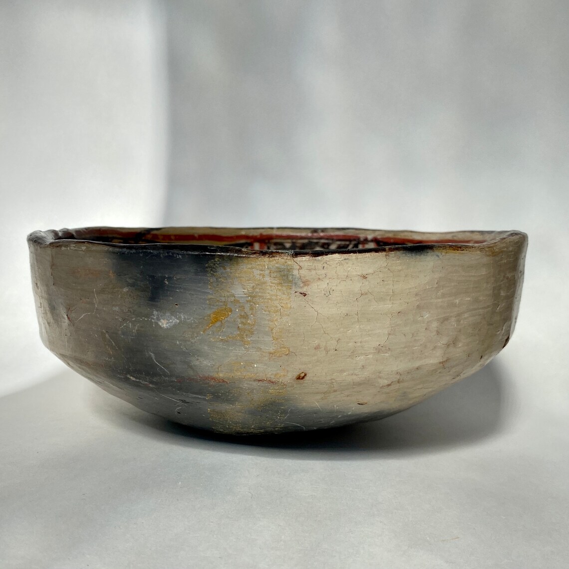 Antique AFRICAN Clay Bowl Berber Kabyle Ideggi Pottery | Etsy