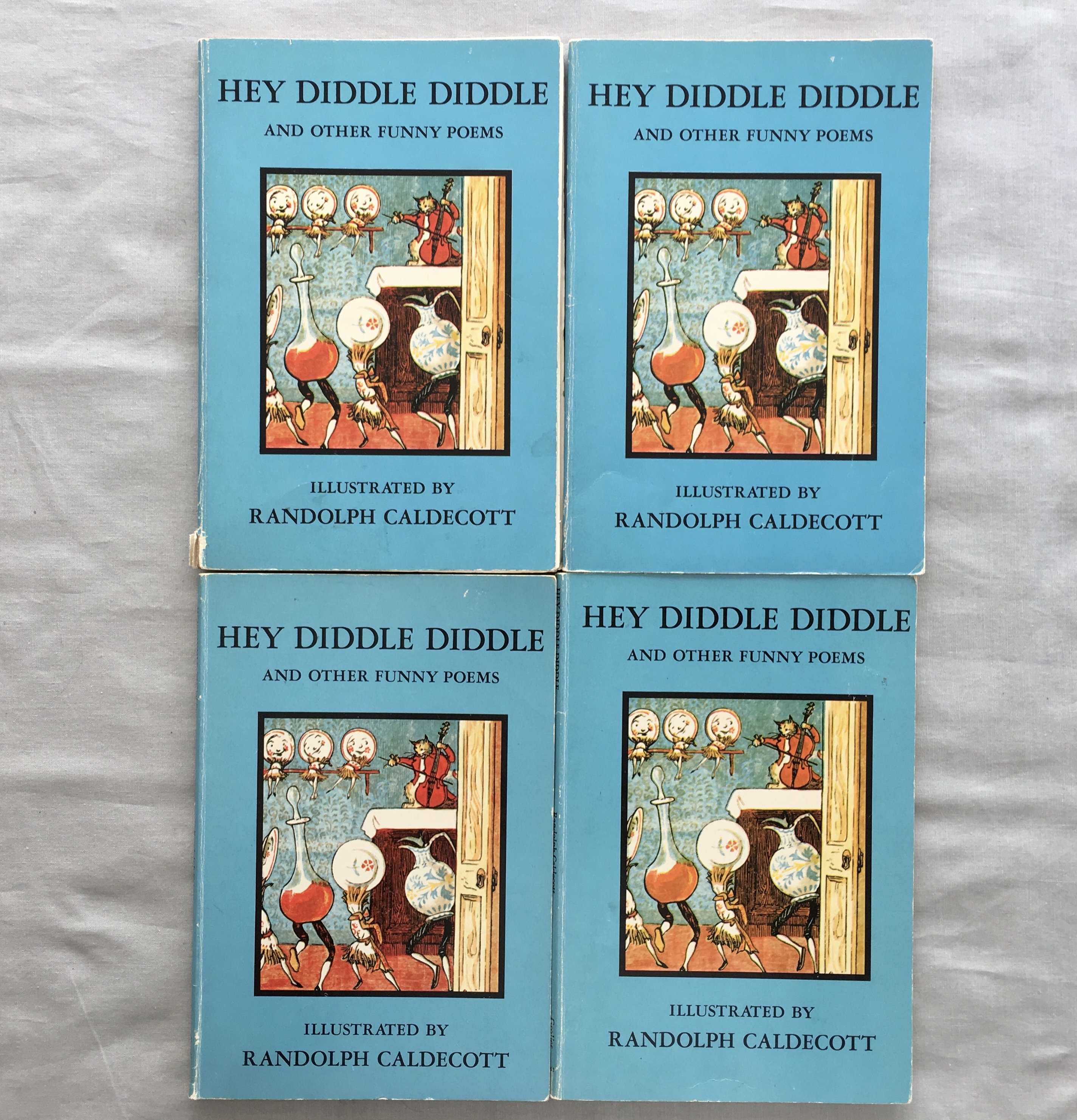 1968 HEY DIDDLE DIDDLE and Other Funny Poems Illustrated by - Etsy