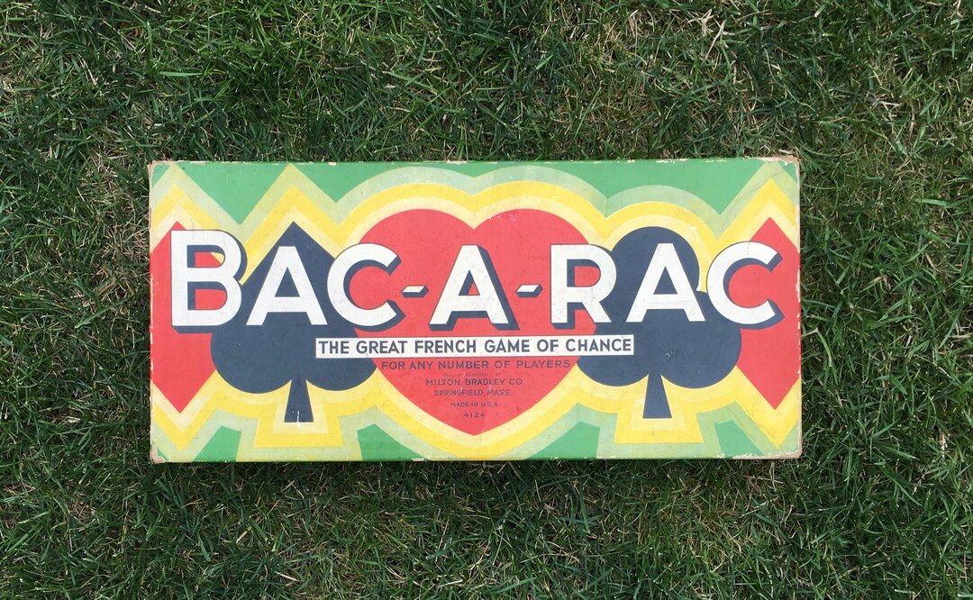 1933/1938 Rare Vintage BAC-A-RAC the Great French Game of - Etsy