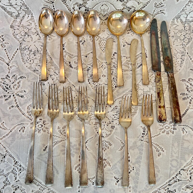 Sterling Silver Flatware - Etsy