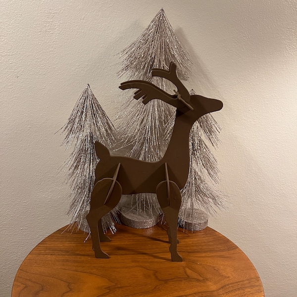 Reindeer Sculpture - Etsy