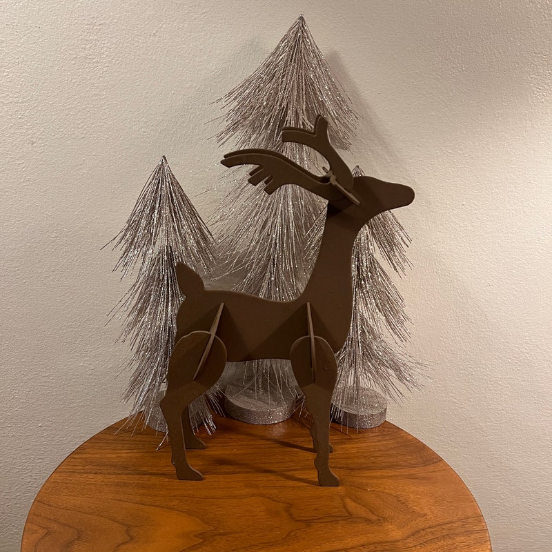 Reindeer Sculpture - Etsy