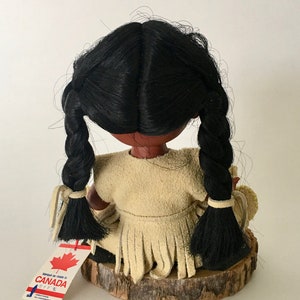 Vintage FIRST NATIONS DOLL With Baby Suede and Bead Clothes - Etsy