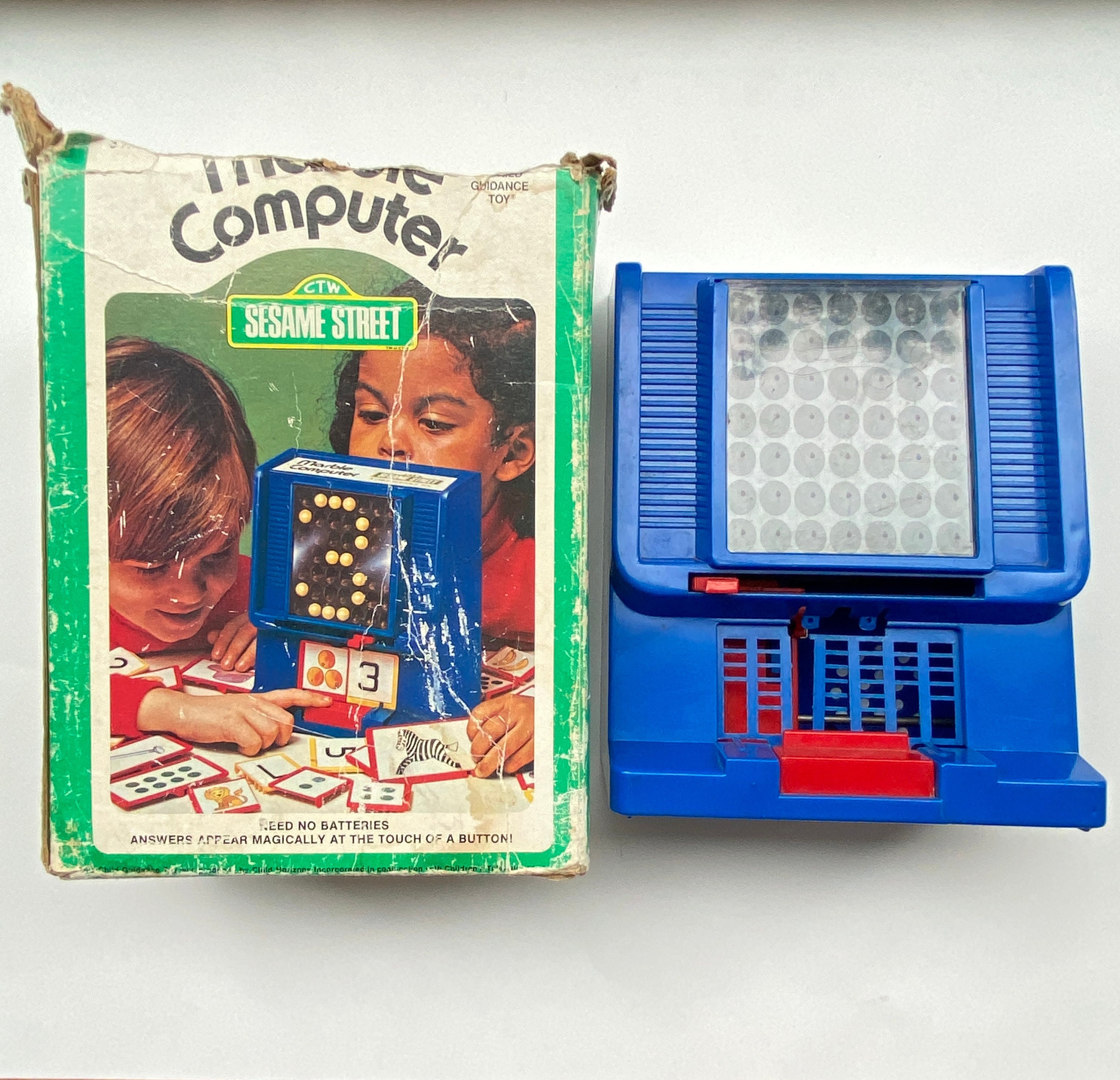1973 MARBLE COMPUTER Sesame Street Child Guidance Toy - Etsy